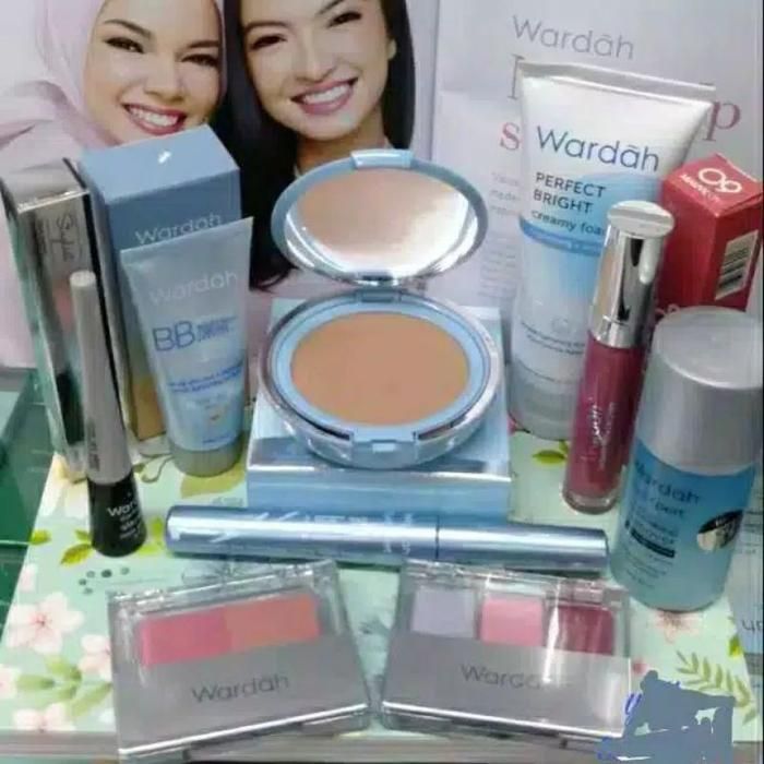 1 Set Alat Make Up Wardah Murah | Saubhaya Makeup